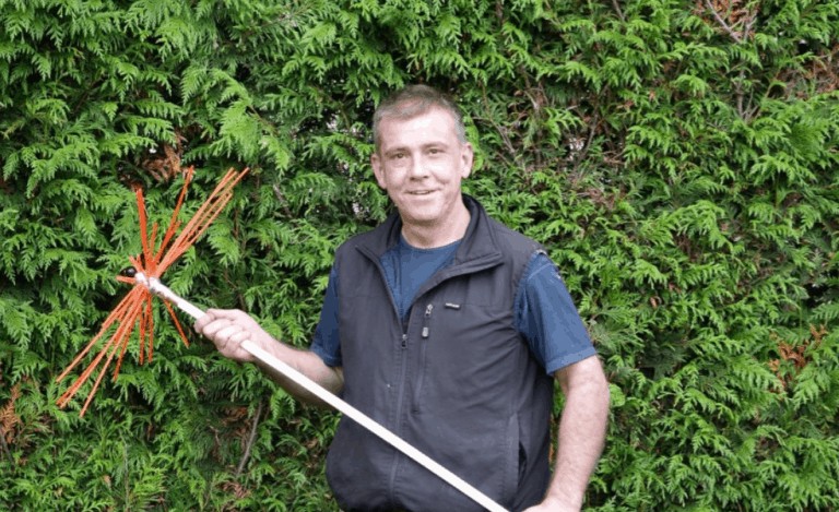 Keep in touch with James your chimney sweep!